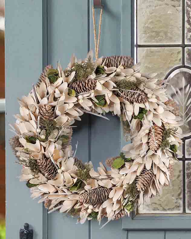 Islington Natural Wreath 40cm – Dibor