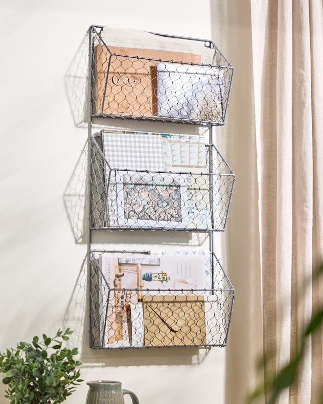 Large Grey Storage Rack – Dibor