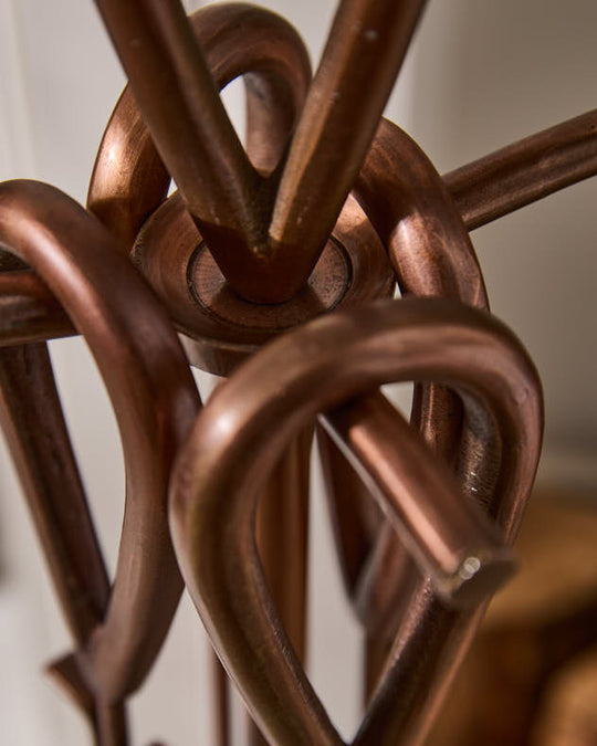 Blackwell Copper Effect Companion Set – Dibor