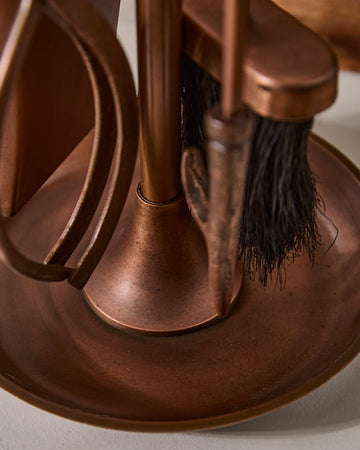 Blackwell Copper Effect Companion Set – Dibor