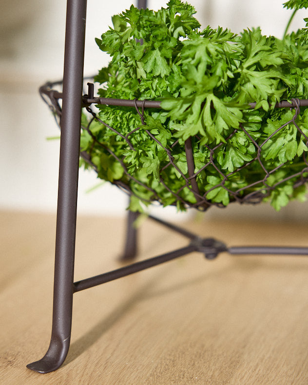 Farmhouse Rooster Standing Veg Rack | Dibor Kitchen Storage