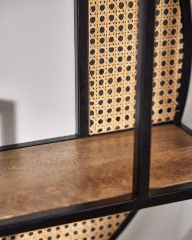 Contemporary Circular Wall Unit | Dibor Home Furniture