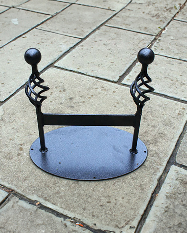 Redstock Ornate Black Boot Scraper | Dibor Garden Accessories