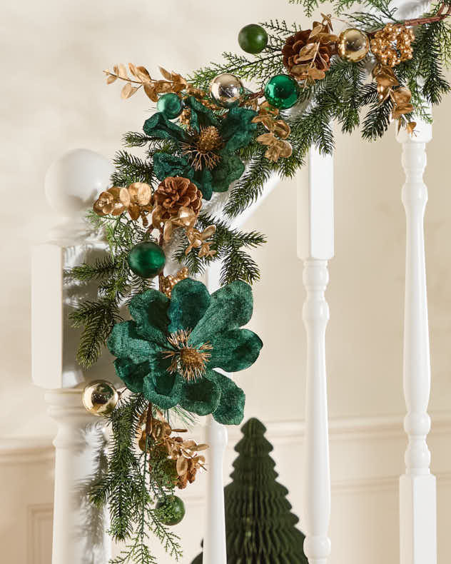 Highbury Luxury Christmas Garland 180cm Dibor