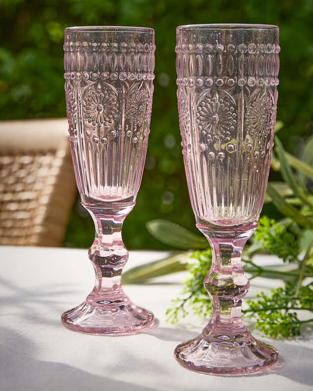 Armas Rose Champagne Flute | Champagne Flutes | Dibor