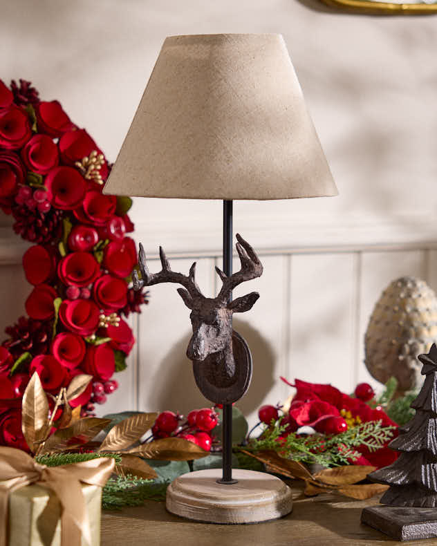 Countryside Stag Table Lamp – Dibor