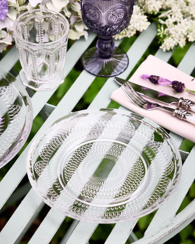Parisian Glass Side Plates – Dibor