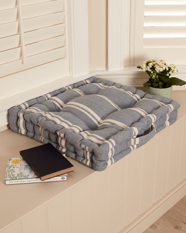 Oxford Stripe Indoor Box Cushion – Dibor