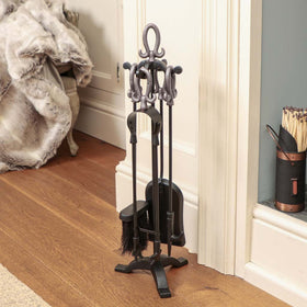 Modern Companion Fire Set for Wood Burners | Dibor